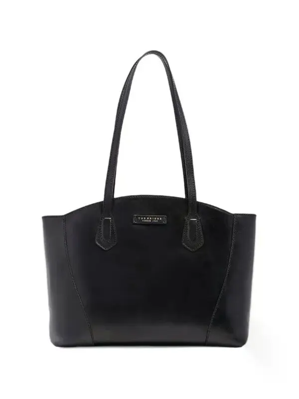 THE BRIDGE Magda Logo-patch Leather Shoulder Bag