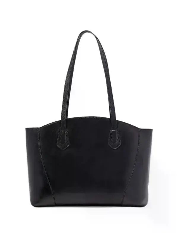 THE BRIDGE Magda Logo-patch Leather Shoulder Bag