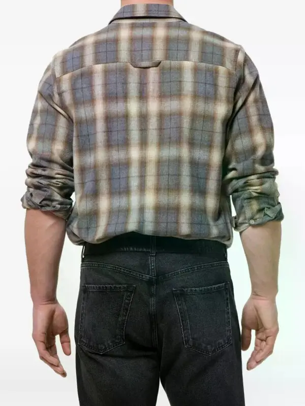 Citizens Of Humanity Cairo Plaid Cotton Shirt