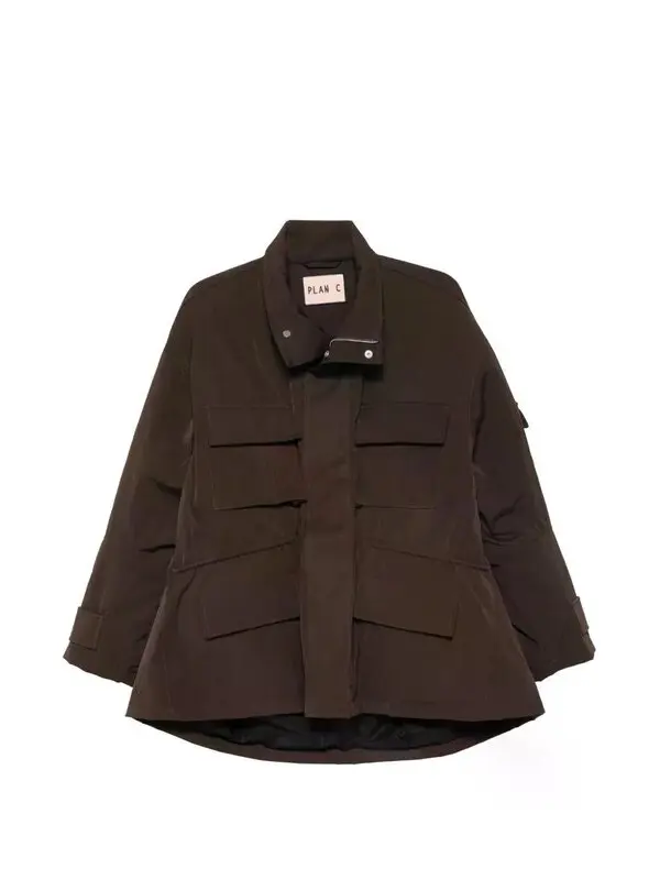Plan C Flap-pocket Military Jacket