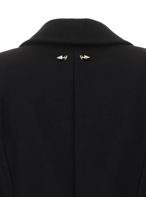 Patrizia Pepe Double-breasted Maxi Coat
