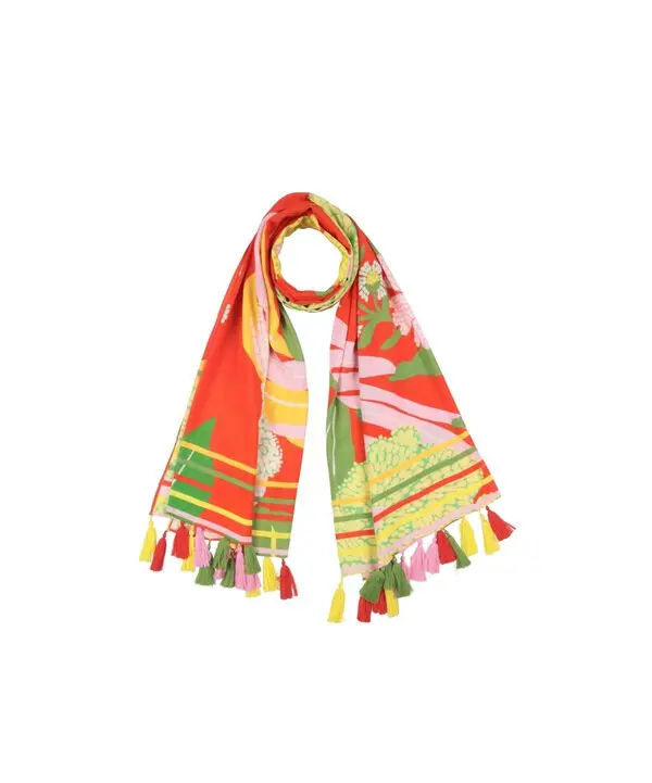 Farm Rio Floral Shawl - Multicolor