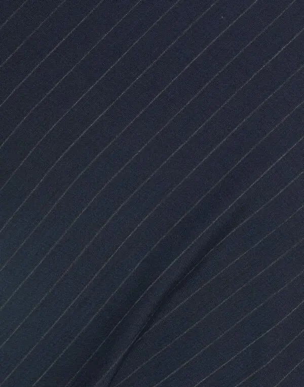 Balenciaga Striped Asymmetric Skirt
