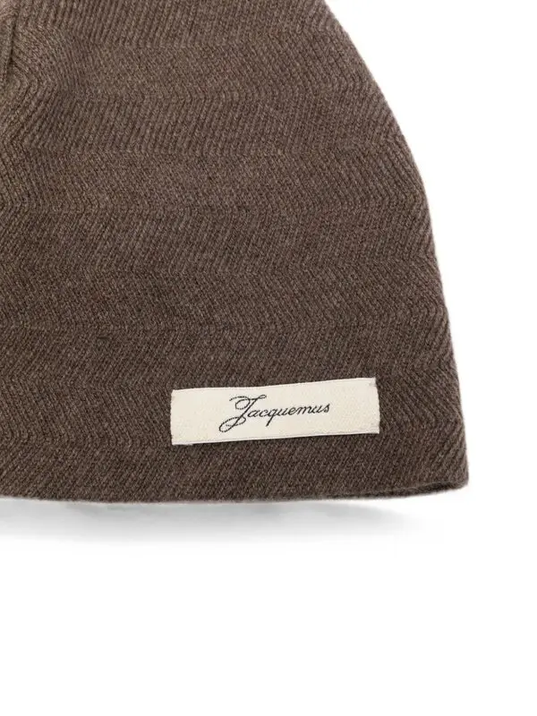 Jacquemus The Chevron Beanie