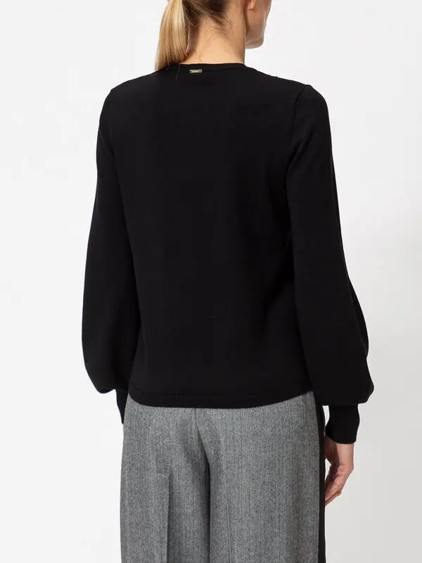 TWINSET Jumper With Macramé Lace Insert