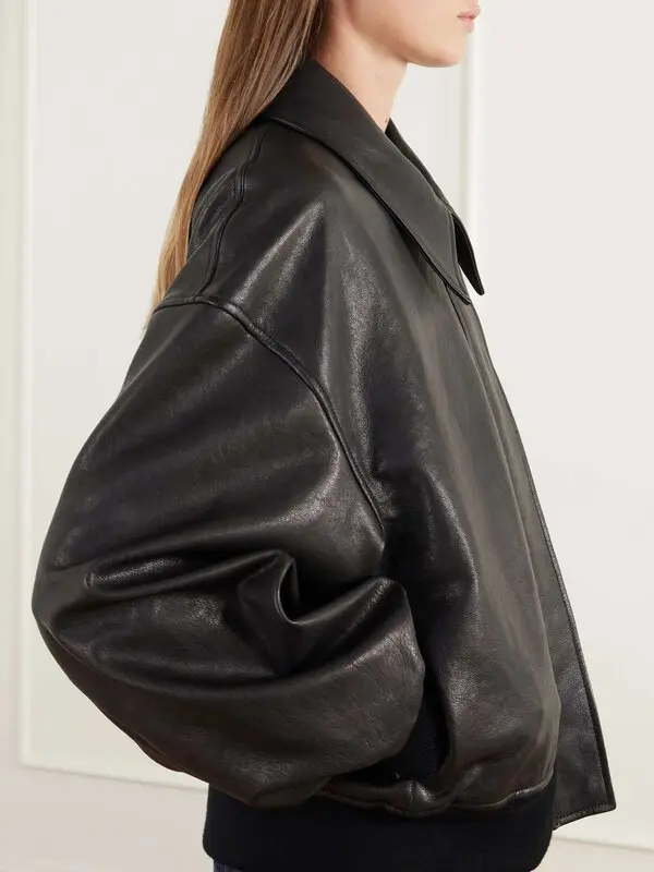 Khaite Aimee Leather Jacket
