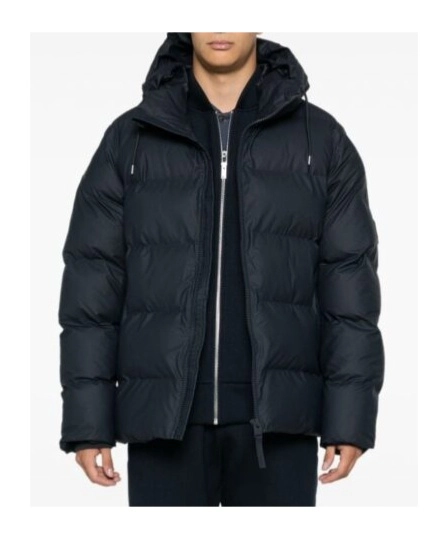Rains Alta Waterproof Hooded Padded Jacket