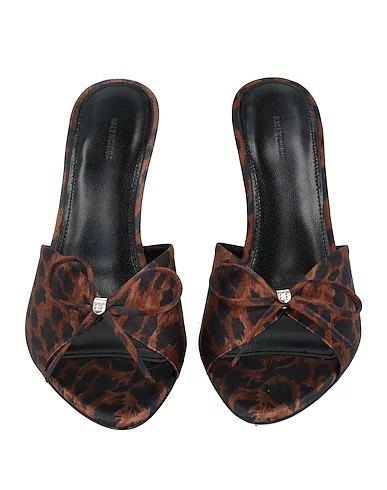 Balenciaga Leopard Print Slippers