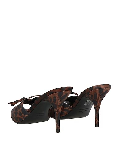 Balenciaga Leopard Print Slippers
