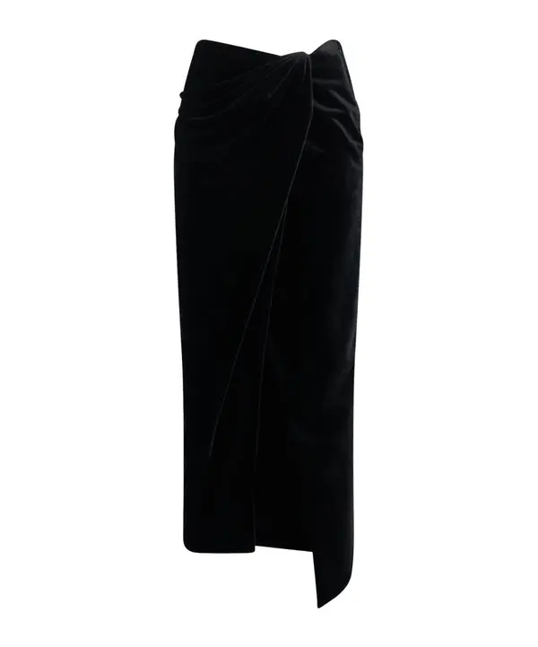 Balenciaga Velvet Skirt