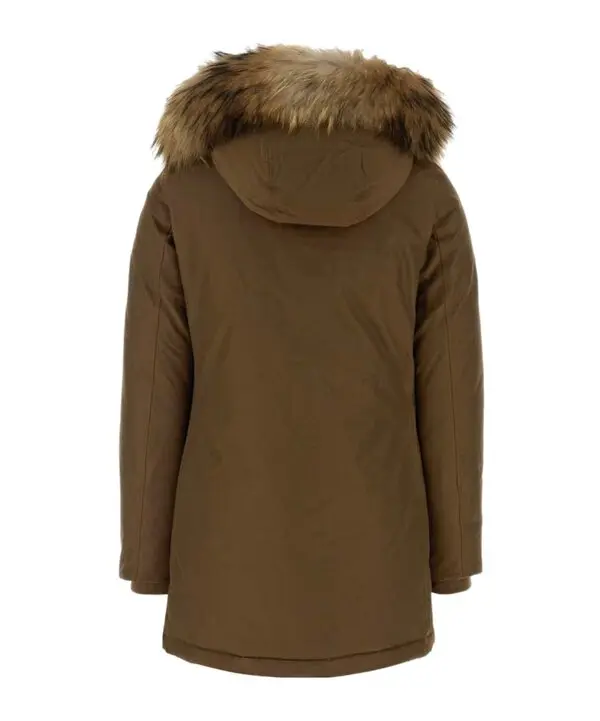 Woolrich Arctic Fur-trim Down Jacket