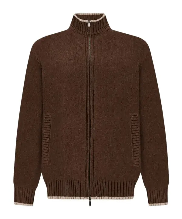 Paul & Shark Long-sleeve Zip-up Cardigan