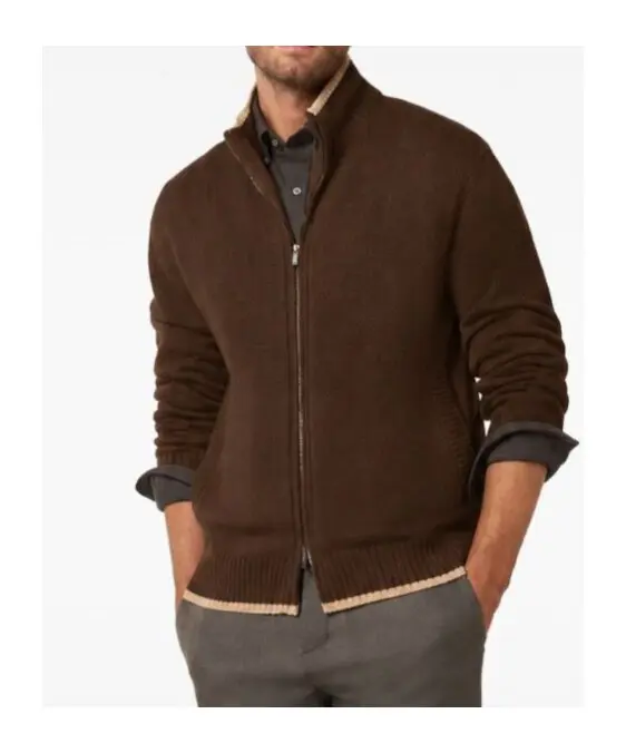 Paul & Shark Long-sleeve Zip-up Cardigan