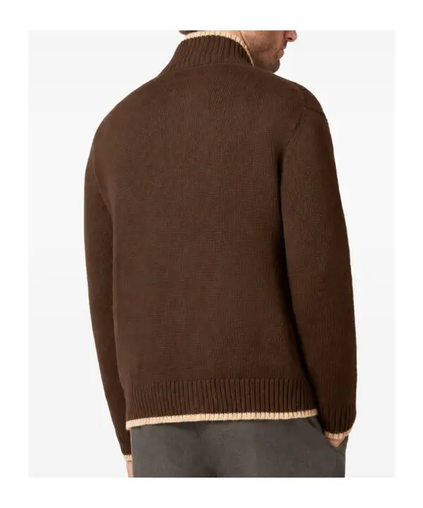 Paul & Shark Long-sleeve Zip-up Cardigan