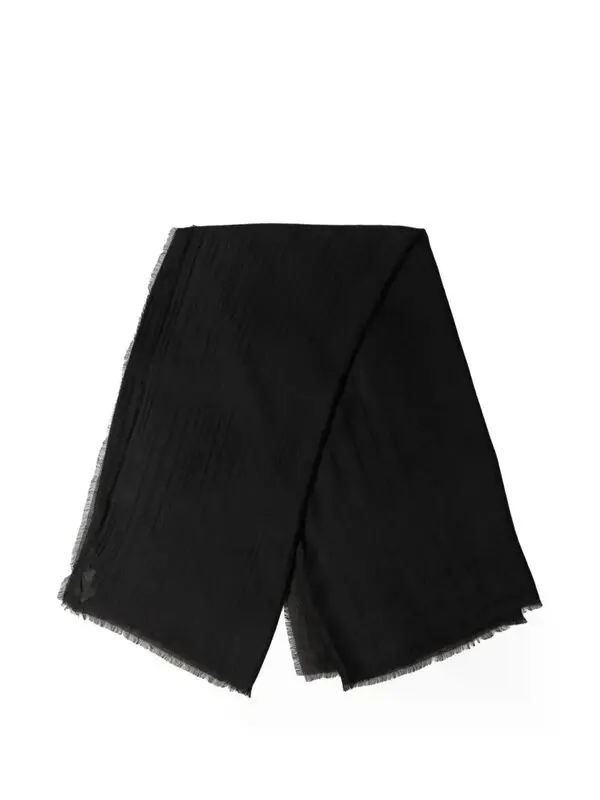 Dolce & Gabbana Logo-jacquard Fringed Scarf