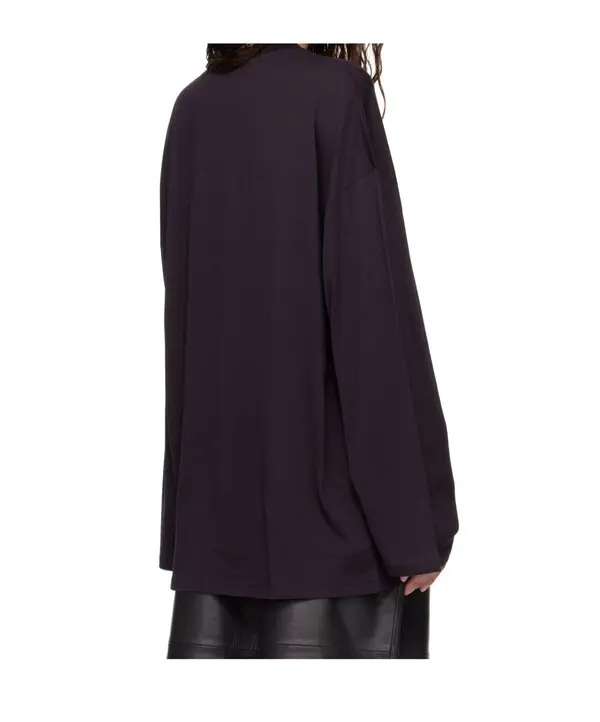 THE FRANKIE SHOP Crew-neck Long-sleeve T-shirt