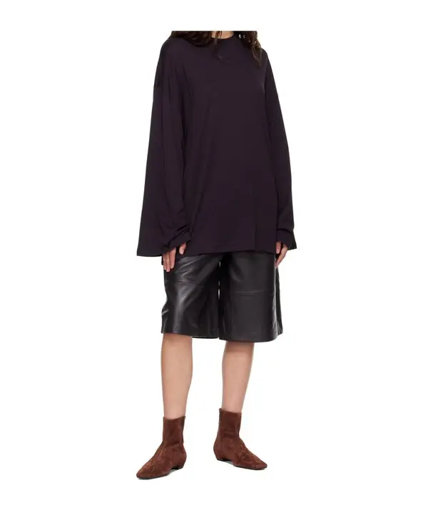 THE FRANKIE SHOP Crew-neck Long-sleeve T-shirt