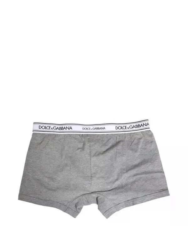 Dolce & Gabbana Logo-waistband Cotton Boxers