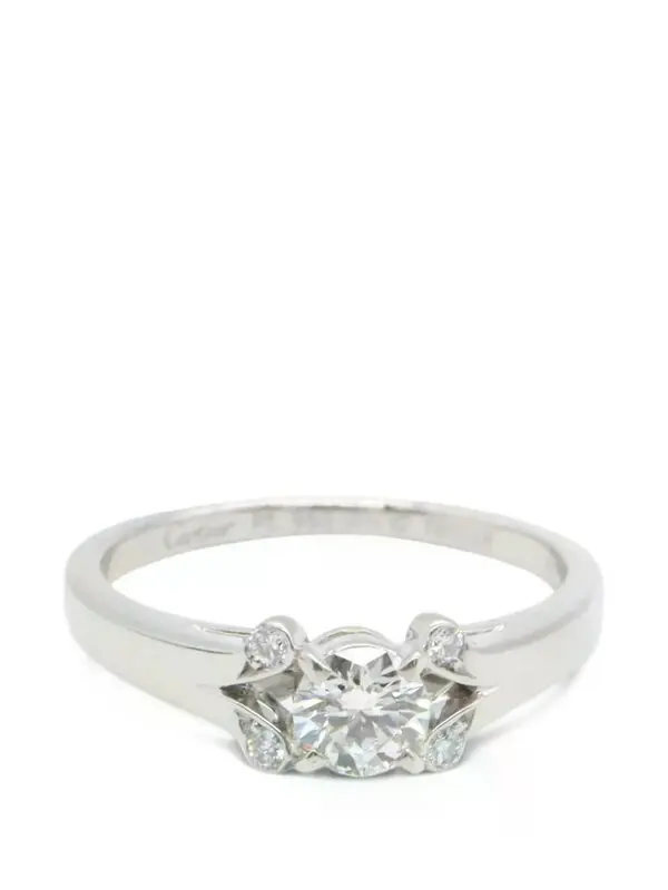 Cartier 2010s Ballerine Diamond Ring