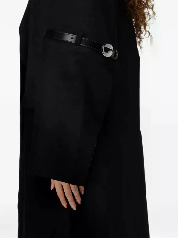 Coperni Buckle-detail Single-breasted Coat