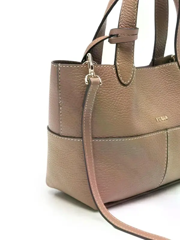 Furla Pebbled-leather Tote Bag