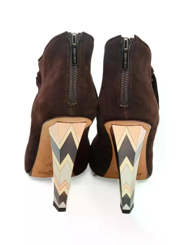 JIMMY CHOO Erica Suede Ankle Boots