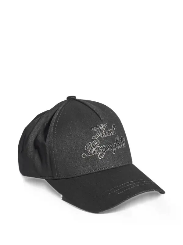 Karl Lagerfeld Karl Signature Baseball Cap
