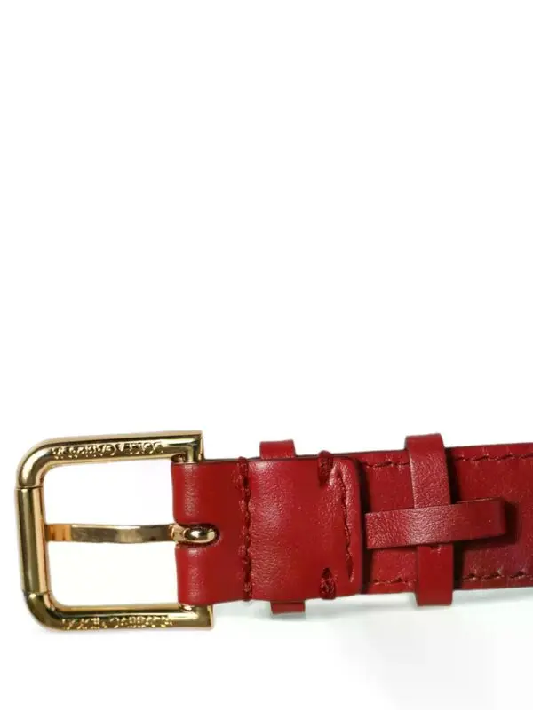 Dolce & Gabbana Buckle-fastening Leather Bracelet