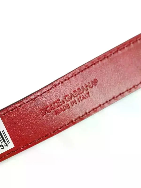 Dolce & Gabbana Buckle-fastening Leather Bracelet