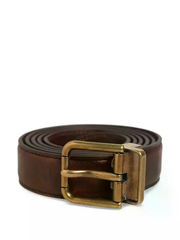 Dolce & Gabbana Buckle-fastening Leather Belt - Brown