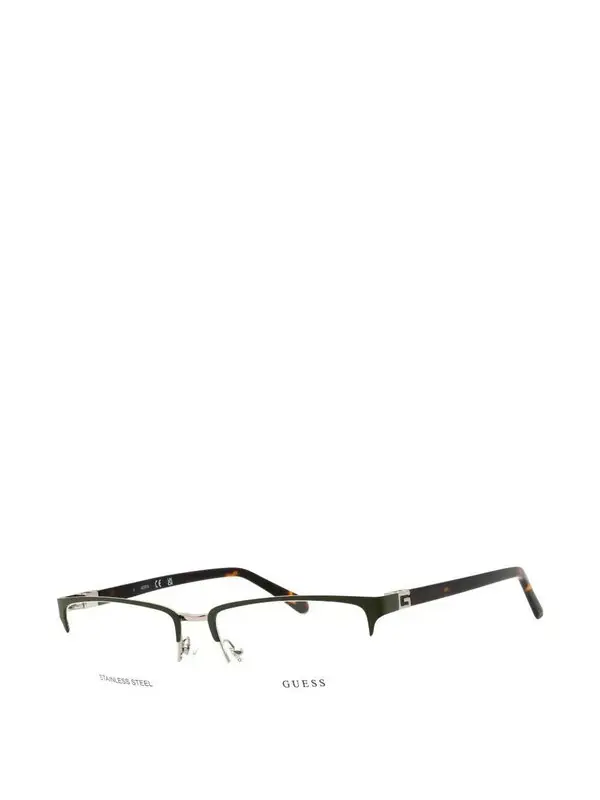 Guess Rectangle-frame Glasses - Green