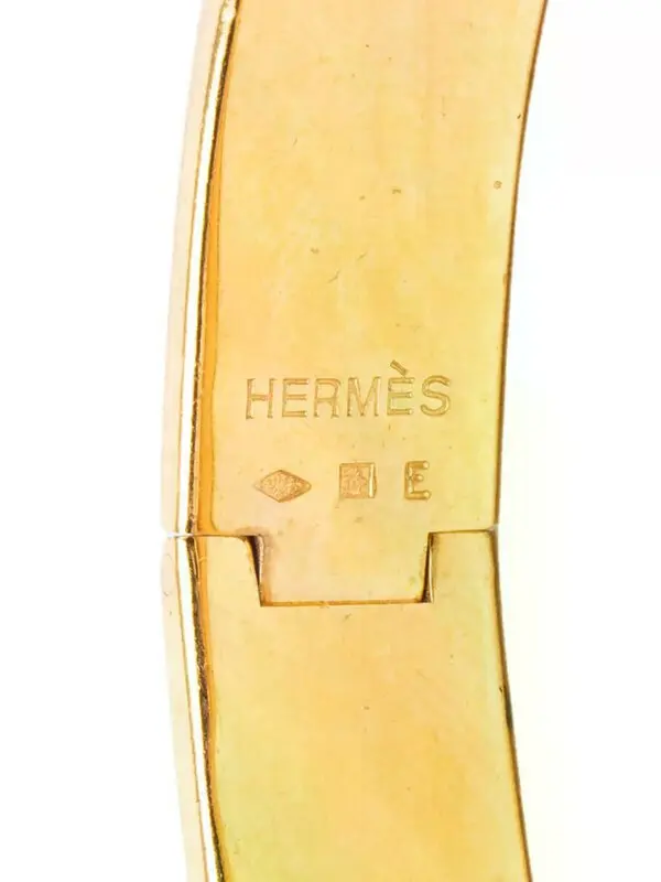 Hermès 2012-2026 Narrow Enamel Clic H Bracelet Pm Costume Bracelet