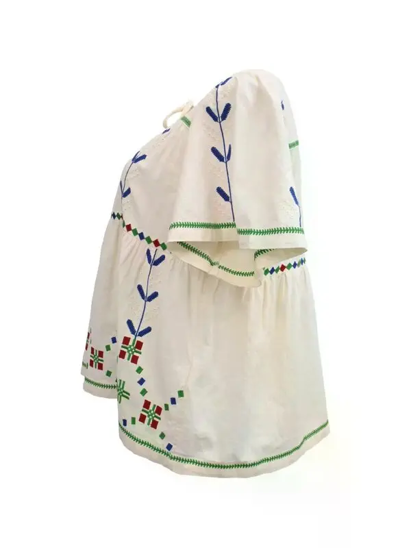 Ba&sh Kimber Embroidered Blouse