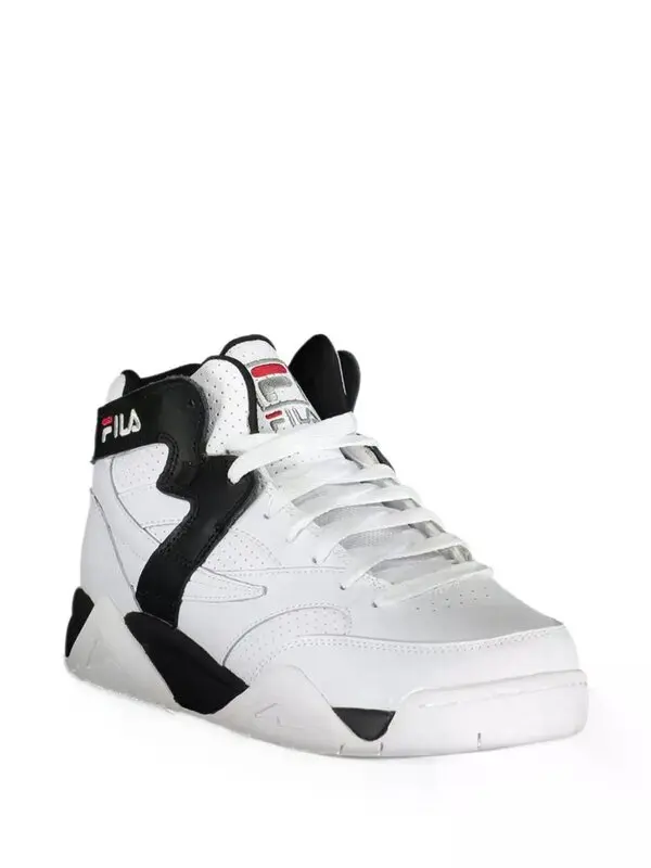 FILA M-squad Perforated Panelled High-top Sneakers