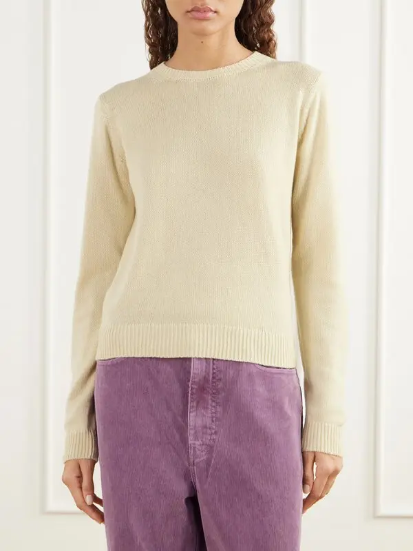 Auralee Cashmere Sweater - Neutrals