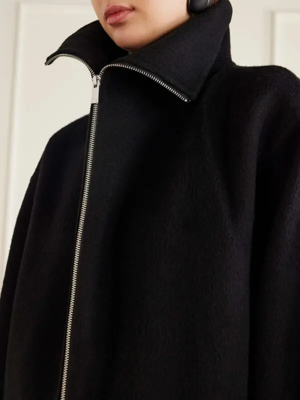 ALMADA Lindy Brushed Wool-felt Jacket