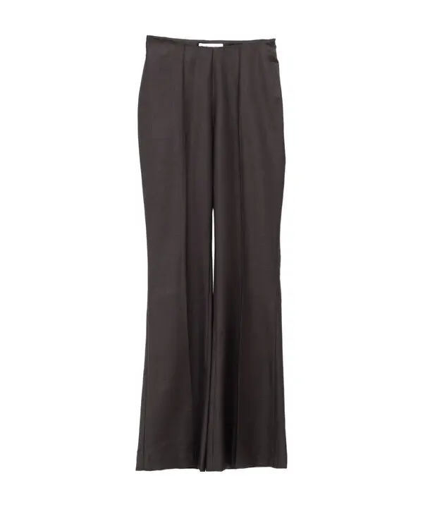 THE FRANKIE SHOP Glen-plaid Pleated Trousers