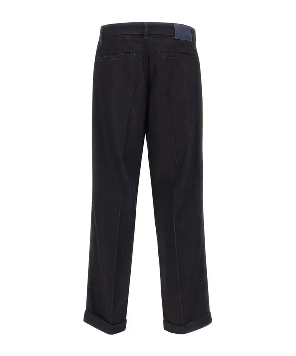 PT TORINO Louis Pleated Cuffed Jeans