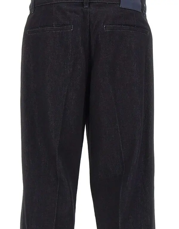 PT TORINO Louis Pleated Cuffed Jeans