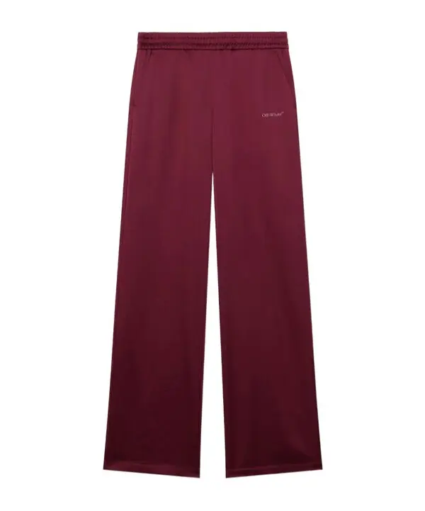 Off-White Diag Lace Satin Track Pants