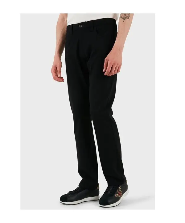 Emporio Armani Casual Trousers With Belt Loops