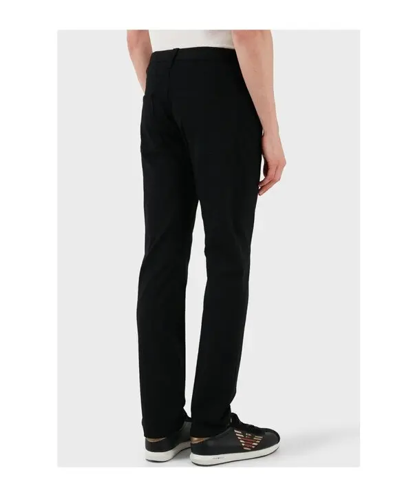 Emporio Armani Casual Trousers With Belt Loops