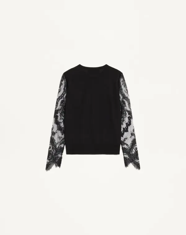 Valentino Garavani Long-sleeve Knit Top