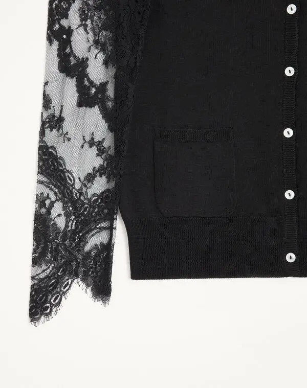 Valentino Garavani Long-sleeve Knit Top