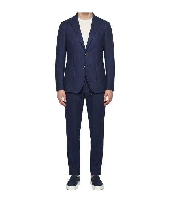Eleventy Pinstripe-pattern Suit