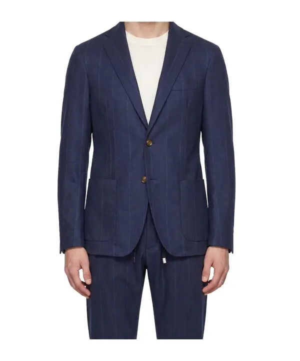 Eleventy Pinstripe-pattern Suit