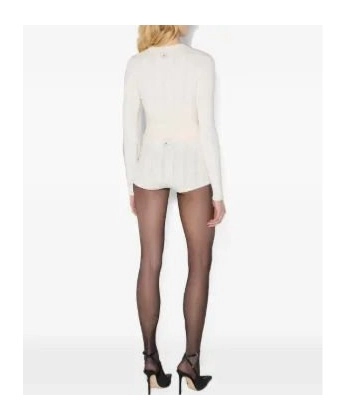 Elisabetta Franchi Crewneck Button-up Cardigan