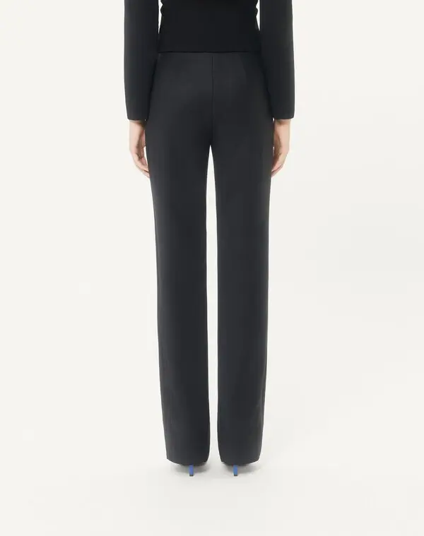 Valentino Garavani Soft Sheen Wool Trousers