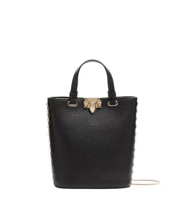 Valentino Garavani Rockstud Mini Bag In Grainy Calfskin