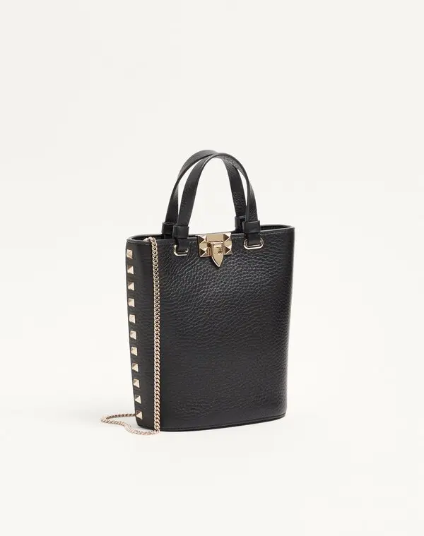 Valentino Garavani Rockstud Mini Bag In Grainy Calfskin
